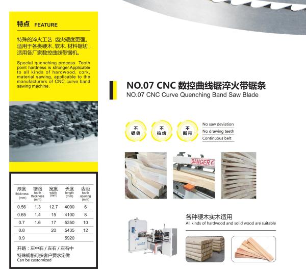 Quality Vertical/Horizontal High Frequency Welded TCT Wood Cutting Carbide Teeth Band for sale