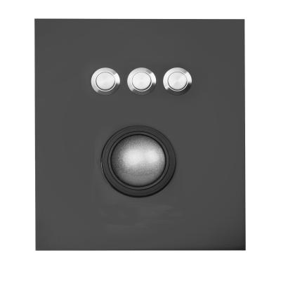 Китай Водоустойчивая черная деятельность ESD указывая прибора Trackball нержавеющей стали безопасная продается