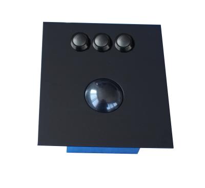 Китай Кнопки мыши полимера указывая прибора 3 Trackball черноты 38mm верхней панели продается