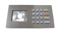 China IP67 Colourful Backlit Metal Keypad for sale