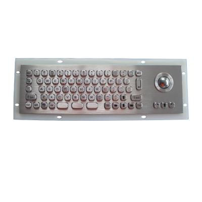 Cina Tastiera industriale antivandalo con trackball Interfaccia USB PS2 68 tasti Compatta in vendita