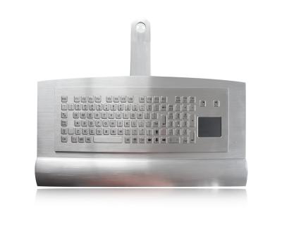 Cina IP68 Tastiera industriale antivandalismo dinamica con 103 tasti e touchpad in vendita