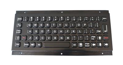 中国 ブラシをかけられた黒いチタニウムの産業金属のキーボードの高い破壊者の証拠のパネルの台紙 販売のため