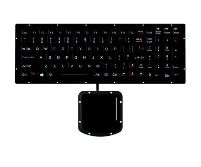 Cina Tastiera ultra sottile e robusta con touchpad sigillato e PCB di grado militare in vendita