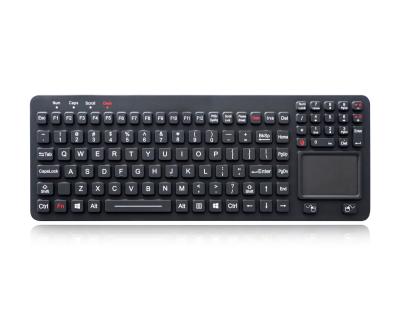 Cina 110 tasti IP65 tastiera industriale di silicone sigillata idraulica dinamica con touchpad e tasti FN in vendita