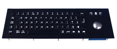 中国 埋め込まれる黒いワイヤー キーボード1.5mmの厚さの前部版を防水する 販売のため
