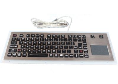 Cina IP68 impermeabilizzano la tastiera compatta militare resa resistente con CC di chiavi 5V del touchpad 89 in vendita