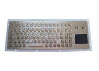 China Dynamic PS2 Panel Mount Metal Keyboard Ruggedized Touchpad for sale