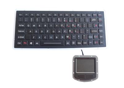Cina Tastiera militare IP67 USB della lega di alluminio con il touchpad 400DPI in vendita