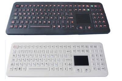 Cina IP68 impermeabilizzano la tastiera medica di gomma industriale con il touchpad retroilluminato in vendita