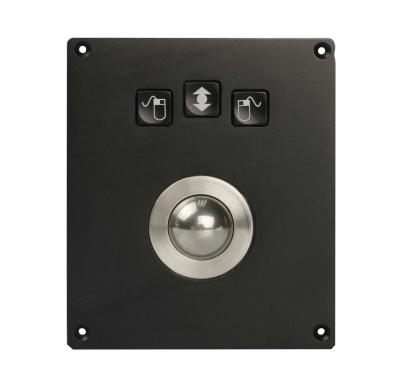 Китай Доказательство вандала Trackball воиск черноты 25mm с красной феноловой смолаой Mechnical продается