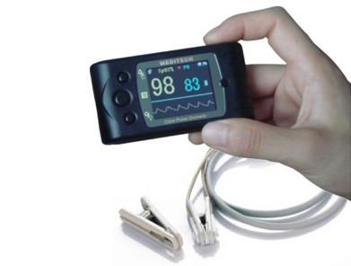 China Meditech Color Monitor Pulse Oximeter for Veterinary Use for sale