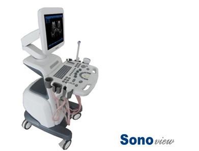 China Meditech 3D Color Doppler Sonoview Machine Trolley Ultrasound Ce Approved for sale