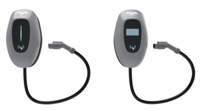 China 11kW 400V Three Phase Wall Mounted AC EV Charger Type 2 Socket Hotel Office Building for sale