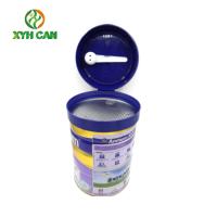 China High Performance Printed Tin Containers Cute Cookie Tins Unique Design for sale