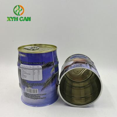 China Metaal Tin Can Coconut Oil Packaging 73×107mm Afmetingscontainer Te koop