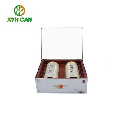 China Chá Tin Can Professional Food Grade decorativo com caixa de presente plástica 99×160 milímetro à venda