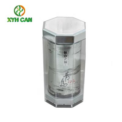 China Chá Tin Can Professional Food Grade decorativo com caixa de presente plástica 99×160 milímetro à venda