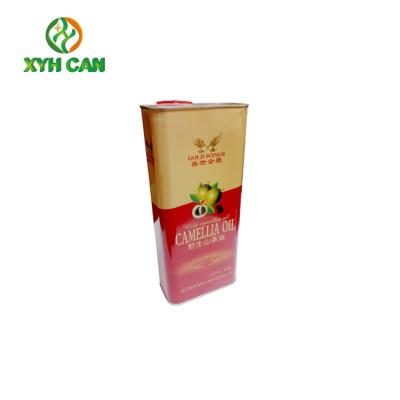 Cina Olive Oil Tin Can del commestibile quadrato vuoto di forma 2.5l Tin Box Packaging in vendita
