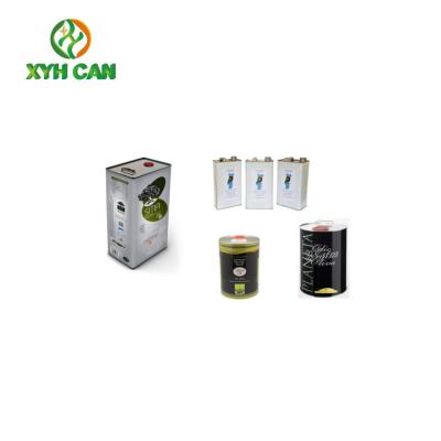 Cina Olive Oil Tin Can Tinplate ha inscatolato il contenitore dell'olio siliconico di Carlsberg dell'alimento in vendita