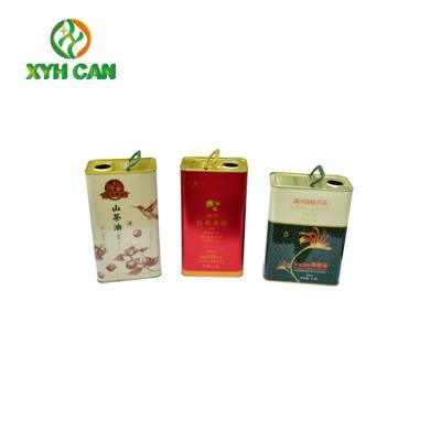 Cina Olive Oil Tin Can Tinplate ha inscatolato il contenitore dell'olio siliconico di Carlsberg dell'alimento in vendita