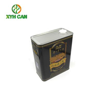 Cina Tin Cans per l'olio da cucina delle latte del metallo di Olive Oil Rubber Stopper Empty inscatola la stampa di CMYK in vendita