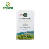 China Rectangular Tin Containers 3 Liter Food Can Packaging Using For Peanut Oil for sale