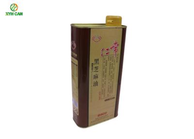 China Olive Oil Tin Can of 250ml Square Cylinder Shape 0.18-0.25 Mm Thickness for sale
