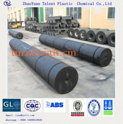 China super boat fender cylinder rubber fender for dock for sale