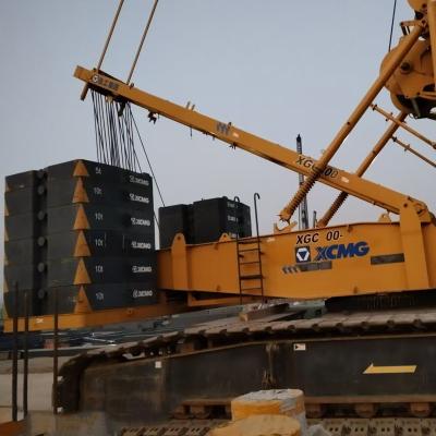 China Gebruikte 350T kruipkraan geschikt voor verschillende bouwomgevingen XGC350t for sale