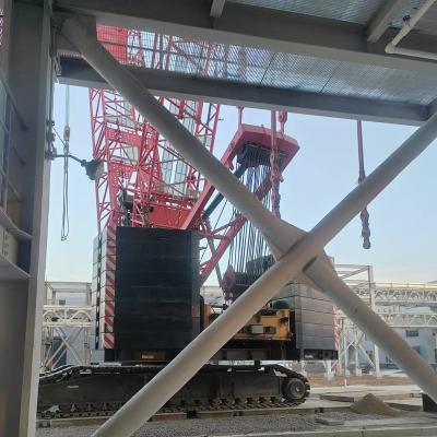 China 2.5 Km/h Crane à rampe de 400 tonnes utilisée avec longueur de tige de 36 m Bonnes pièces et accessoires for sale