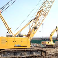 Quality 180T Construction Crawler Crane XCMG 13m-52m Boom Length for sale