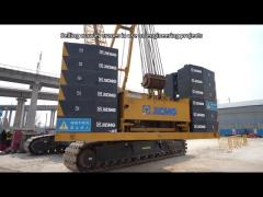 Crawler cranes are widely used in port construction