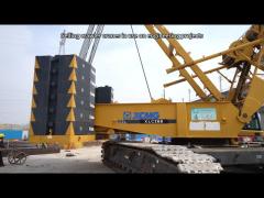 Equipamento de guindaste móvel de 130 t para construção de pontes