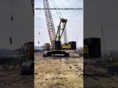 Gebruikte apparatuur mobiele kruipkraan 85T roosterwrijkraan