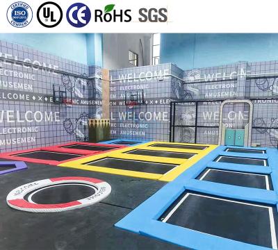 Cina Commerciale Comodo Bambini Parco di trampolini al coperto Famiglia amichevole in vendita