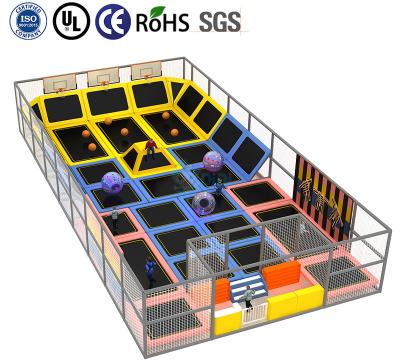 Cina Intrattenimento per famiglie Soft Play Parco giochi di trampolino OEM in vendita