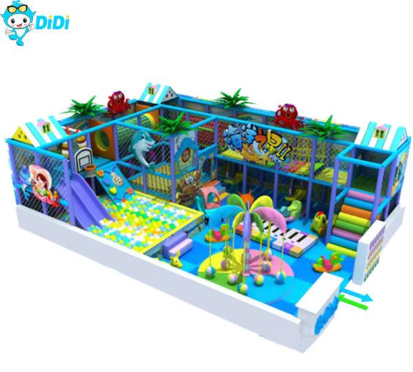 Quality Creative  Jungle Theme Indoor Playground Equipment Customized Color for sale