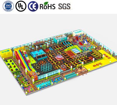 Cina ODM/OEM Indoor Trampoline Park Kids Indoor Game Center Certificato ISO9001 in vendita