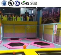 China Multi Function Indoor Commercial Trampoline Park Equipment TUV Certified for sale