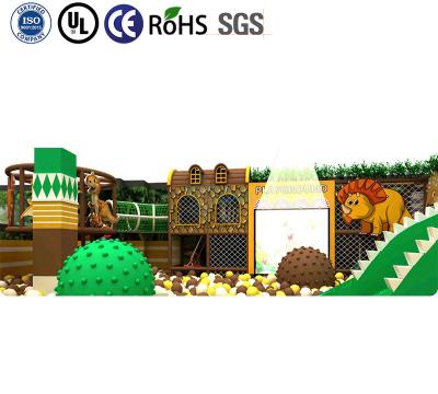 China Environmentally Friendly Jungle Theme Indoor Playground For Kids ROHS Approval for sale