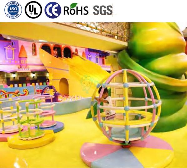 Quality Customized Kids Plastic Jungle Gym Mall Play Area Equipment TUV Certified for sale