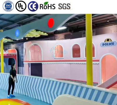 China Equipamento de playground interior para crianças com tema oceânico com materiais ambientais à venda