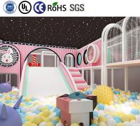 China Macaron Theme Mazes Indoor Play Centre Equipment Support Customization for sale