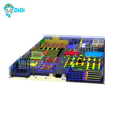China Customized Size Trampoline Park Soft Play Indoor Playground Equipment OEM for sale