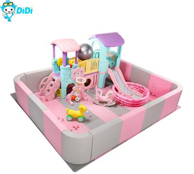 Cina Attrezzature per giochi per bambini a tema personalizzato Color rosa Bambini Campo da gioco morbido in vendita
