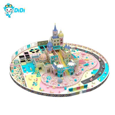 China Kids Slide Commercial Ball Pit Playhouse Indoor Play Place Equipment Eco Friendly for sale