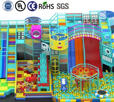 China Customized Commercial Children Indoor Soft Play Equipment Toys Jungle Themed for sale