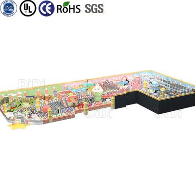 Cina Candy Themed Children Indoor Playground Soft Play Kids Park Equipment in vendita