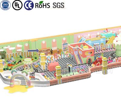 Cina Candy Themed Children Indoor Playground Soft Play Kids Park Equipment in vendita